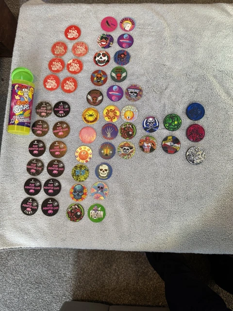 RARE VINTAGE 1990S job lot of POGS Inc POG slammers + Slammer Whammers ...