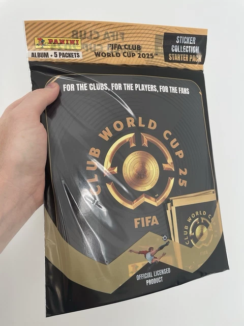 PANINI FIFA CLUB World Cup 2025 Official Stickers Collection Starter ...