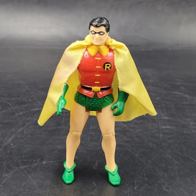 VINTAGE 1989 DC Comics Batman Robin Karate Chop Action Figure w/ Cape ...