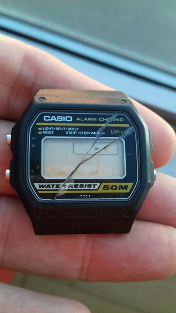 VINTAGE CASIO W-14 Module 596 Watch Watch Watch Japan M Uhr Watch ...