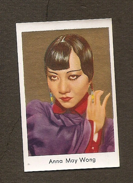 ANNA MAY WONG CARD VINTAGE 1930s PHOTO PARAMOUNT SALEM GOLDFILM $22.22 ...