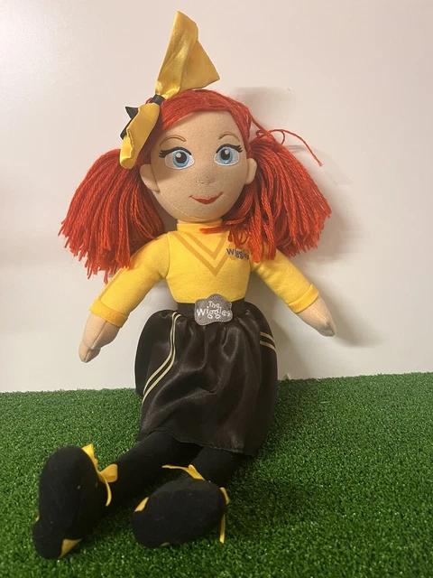 The Wiggles Large Emma Yellow Girl Wiggle Soft Toy Plush Doll Rare