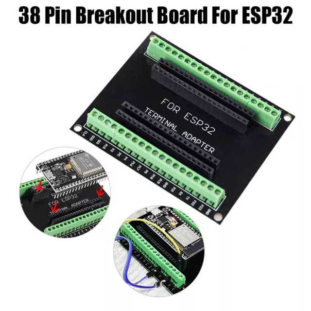 SCHEDA BREAKOUT 38 pin ESP32 per scheda di sviluppo ESP32 2.4 GHz Wifi ... SCHEDA BREAKOUT 38 pin ESP32 per scheda di sviluppo ESP32 2.4 GHz Wifi ...