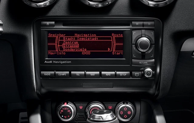 AUDI A3 NAVI RNS-LOW BNS 5.0 Bosch 8P0035193E! WIE NEU! MP3 Code/2x CD ...