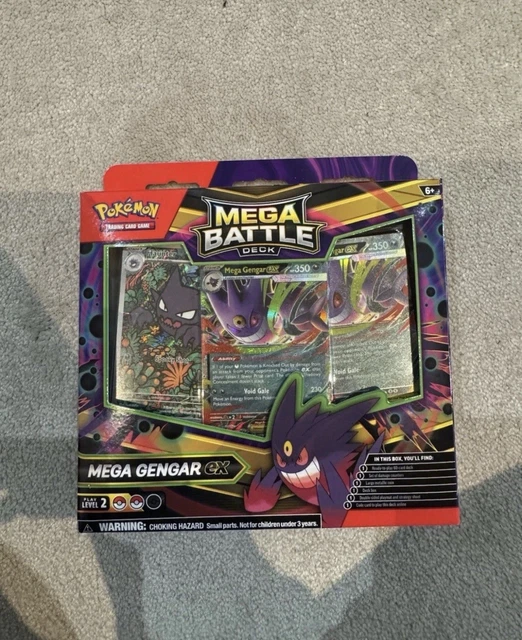 POKEMON TCG MEGA Battle Deck Mega Gengar EX Brand New Sealed £27.99 ...