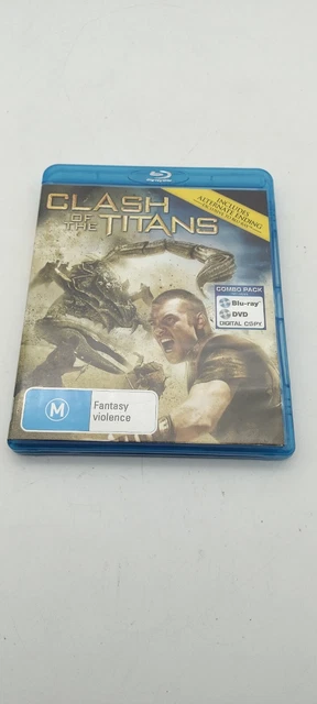 CLASH OF THE Titans (Blu-ray/DVD 2-Disc Combo, 2010) $7.00 - PicClick AU