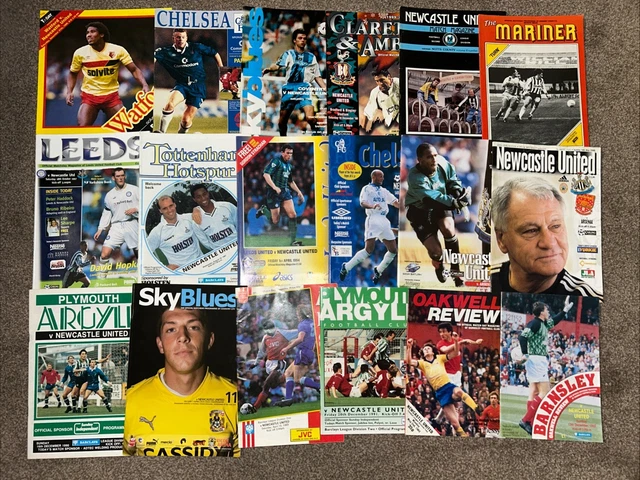 JOB LOT NEWCASTLE United Programmes £3.84 - PicClick UK