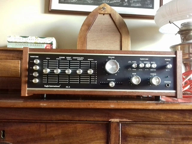 VINTAGE AMPLIFIER. EAGLE International. AA6. 1970s nice condition works ...