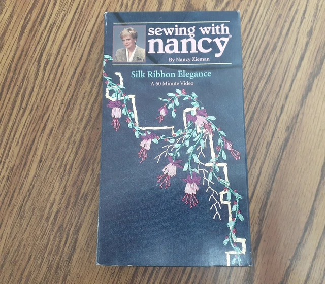 SEWING WITH NANCY Silk Ribbon Elegance VHS 1995 £6.32 - PicClick UK