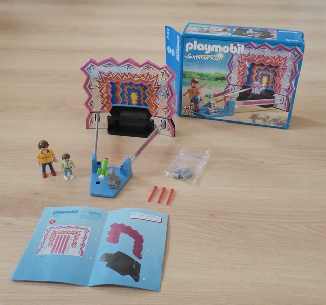 PLAYMOBIL 5547 DOSEN schießen Schützenfest Kirmes Schießbude Rummel OVP ...