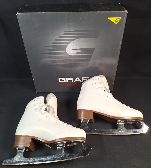 GRAF BOLERO GOLD Ice Figure Skates 2010 Size EU 36 £45.00 - PicClick UK