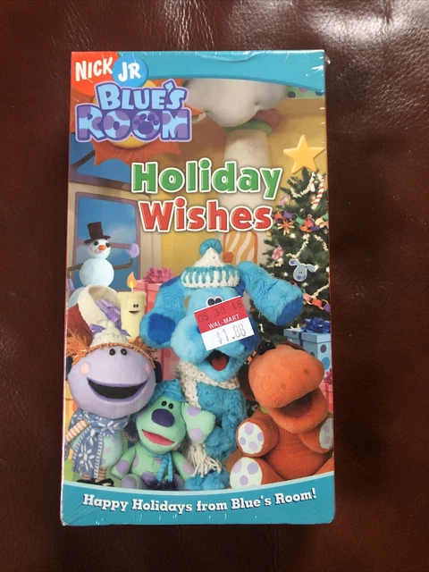 Blues Clues Holiday Wishes Rare New Sealed Vhs Nick Jr The Best Porn Website