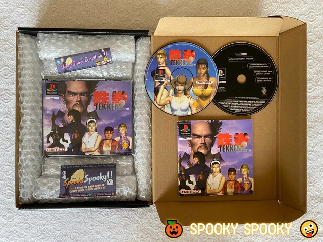 TEKKEN 2 [BIG Box + Demo] (PS1) UK PAL! VGC! High Quality Packing! 1st ...