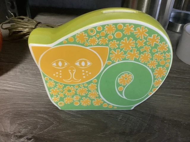 VINTAGE CARLTON WARE Cat Money Box designed by Vivienne Brennan £20.89 ...