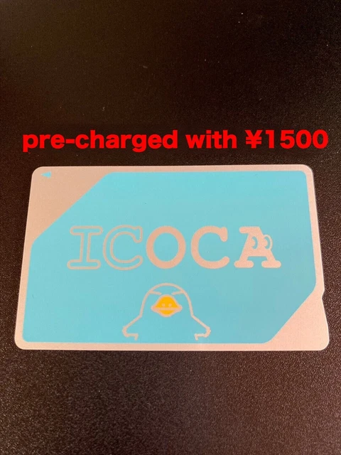 ICOCA CARD WITH Platypus ICOchan, ¥1500 Preloaded, Usable in Japan £24. ...