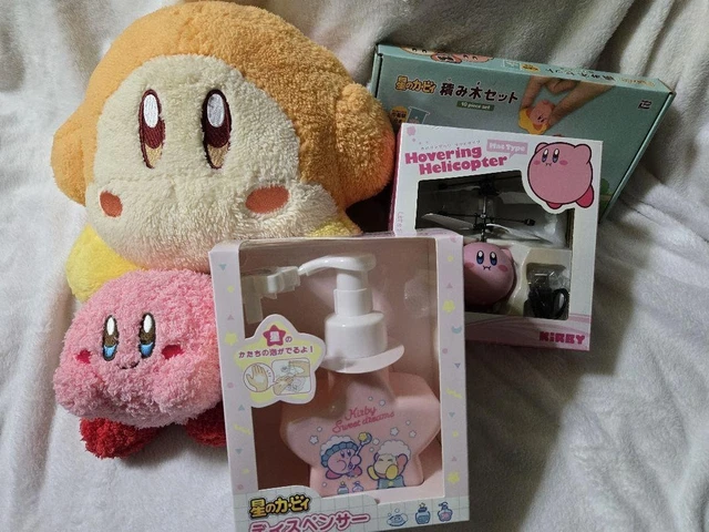 KIRBY STAR HOVERING Helicopter Dispenser Plush Blocks £85.32 - PicClick UK