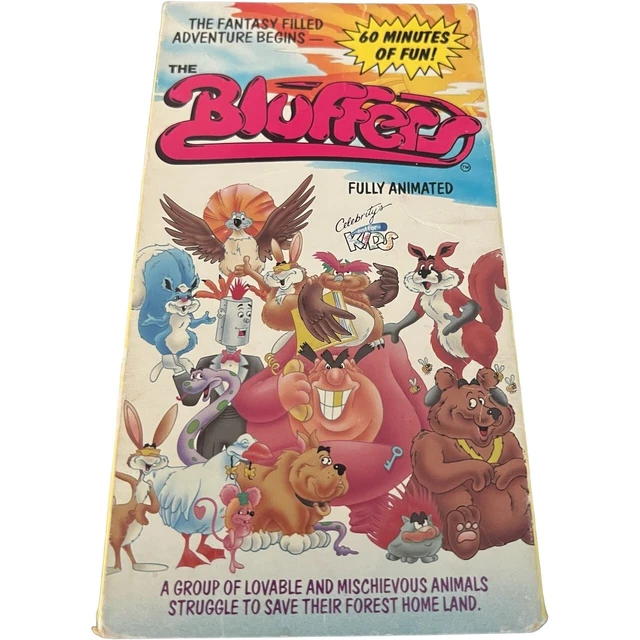 THE BLUFFERS FULLY Animated Vintage Cartoon VHS Tape Retro 1987 £8.95 ...