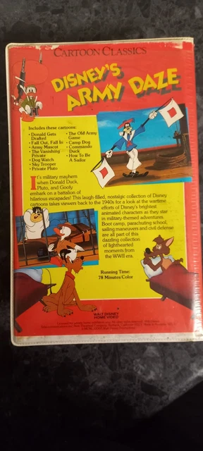 RARE WALT DISNEY -disney's Army Daze Home Video Australian BETAMAX $39. ...