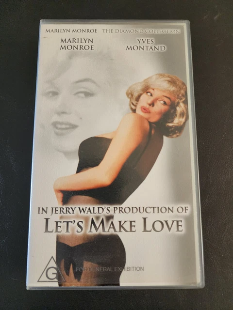 LET'S MAKE LOVE - VHS - Marilyn Monroe $17.50 - PicClick AU