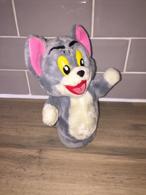 VINTAGE TOM AND Jerry - Tom - Hand Puppet, 11" Soft Toy Plush - The 24K ...