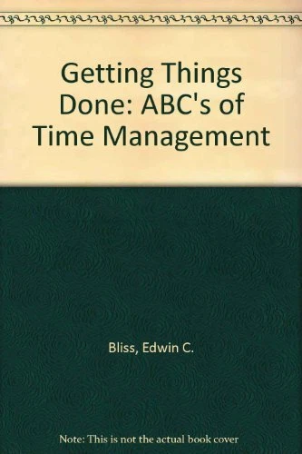 GETTING THINGS DONE: ABC's of Time Management-Edwin C. Bliss EUR 111,15 ...
