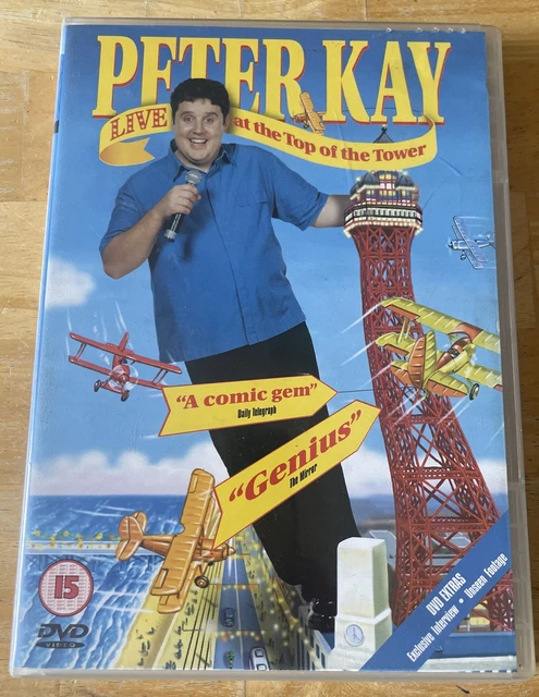 PETER KAY LIVE at the Top of the Tower (2004) Peter Kay DVD Region 2 ...
