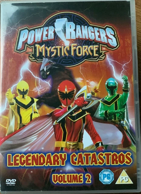 POWER RANGERS MYSTIC Force DVD Vol.2 Legendary Catastros Culte Enfants ...