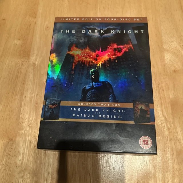 THE DARK KNIGHT/BATMAN Begins (Box Set) (DVD, 2008) £4.84 - PicClick UK