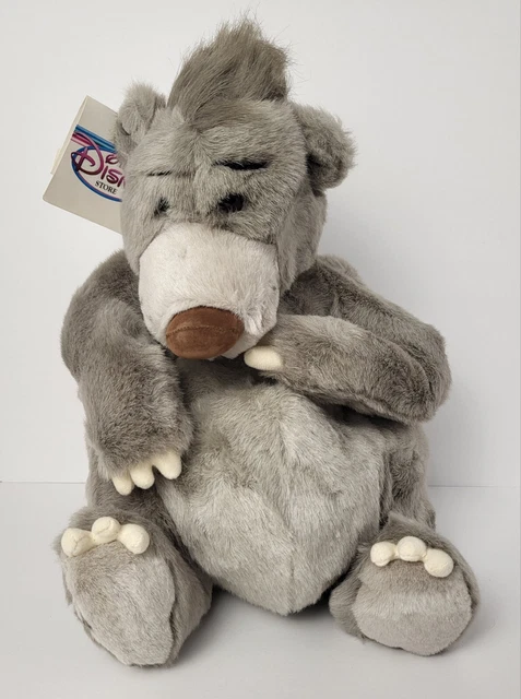 DISNEY STORE LONDON Baloo Bear The Jungle Book 14” Plush Stuffed Toy ...