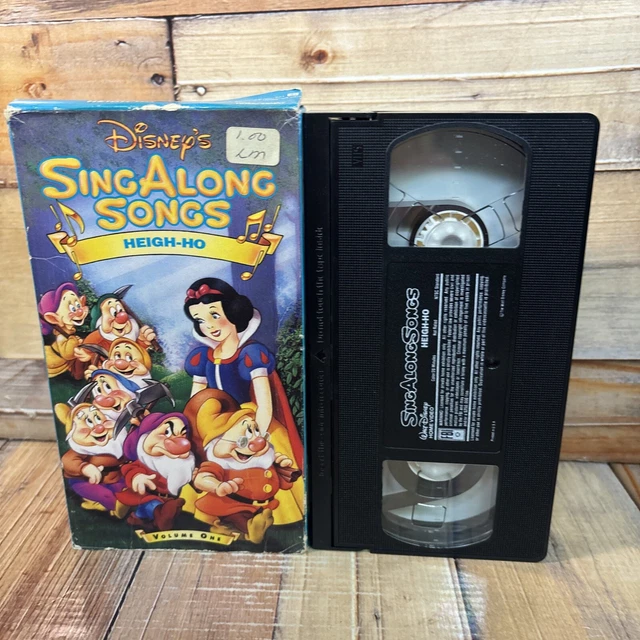 SING ALONG SONGS Heigh-Ho Volume One VHS Tape (Used) Disney £7.48 ...