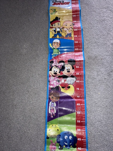 DISNEY JUNIOR HEIGHT Chart Mickey Minnie Mouse Pirates Children Kids ...