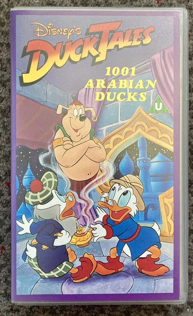 VINTAGE RARE WALT Disney VHS - Duck Tales - 1001 Arabian Ducks £3.99 ...