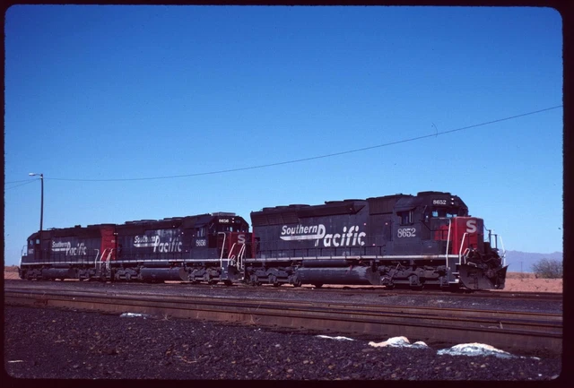 ORIGINAL RAIL SLIDE - SP Southern Pacific 8652+ Magma Junction AZ 12-13-1998 EUR 3,85 - PicClick DE