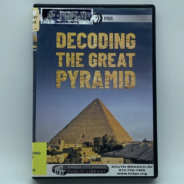 NOVA: DECODING THE Great Pyramid DVD OOP PBS WGBH 2019 Ancient Giza EX ...