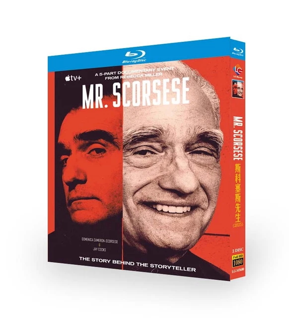MR. SCORSESE (2025) Documentary Biography 2-Disc New Sealed Box Set £19.60 - PicClick UK