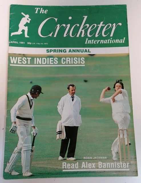 MAGAZINE - VINTAGE Sports The Cricketer International Cricket Magazine ...