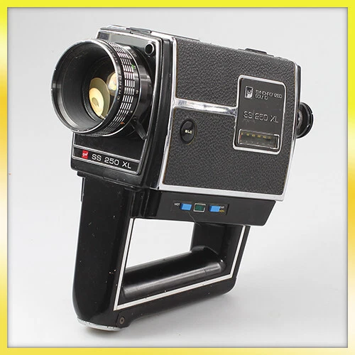 COLLECTABLE VINTAGE OLD rare GAF SS 250 XL Super 8 Film Manual Movie ...