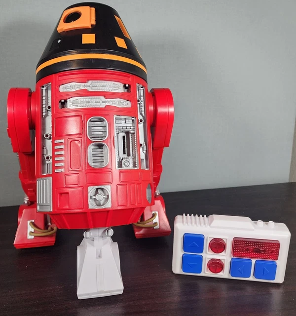 DISNEY DROID DEPOT R2-D2 Interactive Remote Control Star Wars Galaxy’s ...