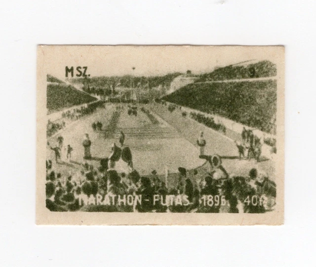 MATCHBOX LABEL OLYMPIC Games #09 1896 Athens, The Marathon EUR 5,15 ...