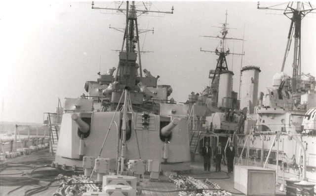 ROYAL NAVY., Hms Sheffield, C24., 1966, Rare Original Photo (2) £1.99 ...