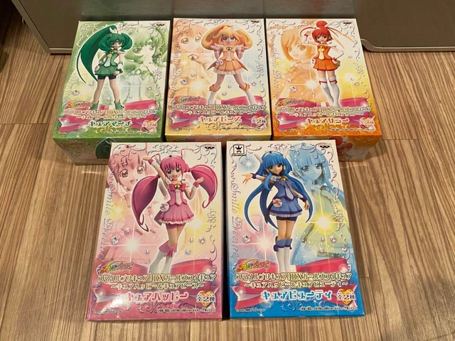 Glitter Force Smile Precure Dx Girls Figure Toy Doll 5 Set Used With