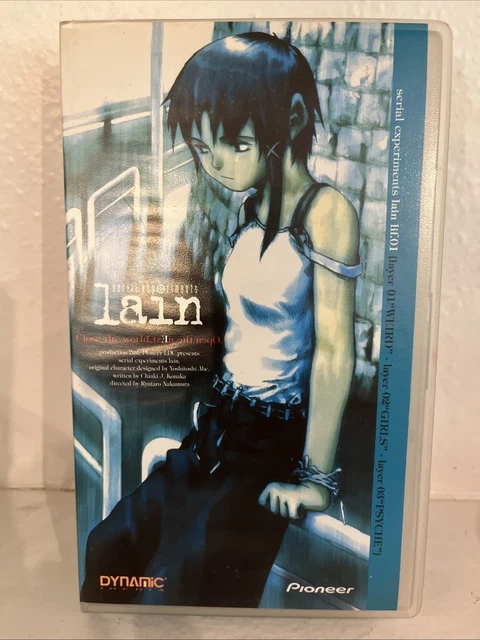 SERIAL EXPERIMENTS LAIN VHS Pioneer Spanish Español Vol 1 Anime Grail ...