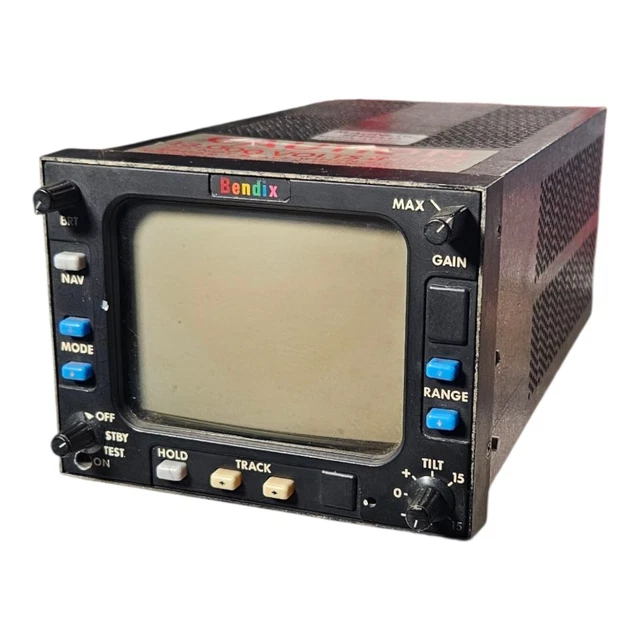 BENDIX KING COLOR Radar Indicator 4001294-2601 IN2026A Mods 1, 2, 3 ...