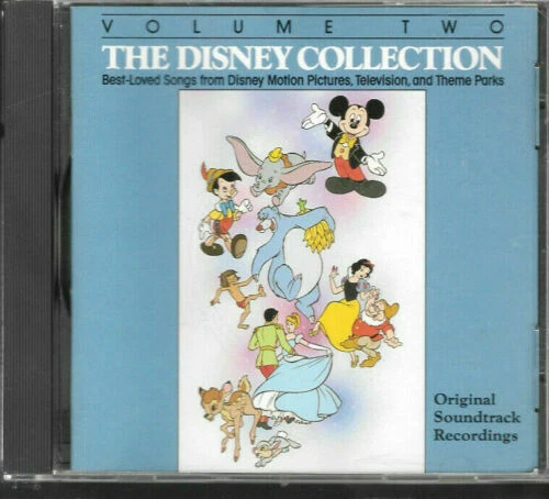 THE DISNEY COLLECTION CD Volume 2 Best Loved Songs Disneyland Records ...