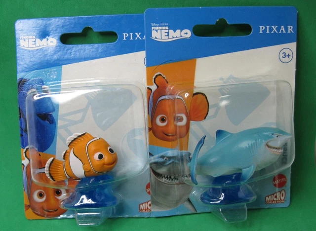 MATTEL DISNEY PIXAR Minis *Finding Nemo* Bruce The Shark Mini Figure ...