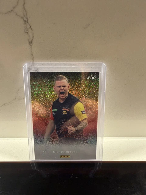 PANINI PDC DARTS World Championships 2026 Mike De Decker Colourush Case ...