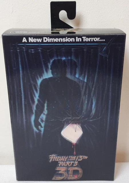 FRIDAY THE 13TH Part 3 III 3D Jason Voorhees Action Figure 7" NECA ...