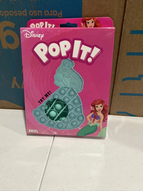 DISNEY LITTLE MERMAID Ariel Pop It! The Original Pop It! Fidget Sensory ...