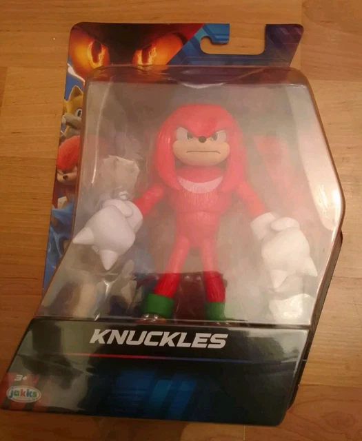 OFFICIAL KNUCKLES HEDGEHOG Figure Sonic 3 Movie Jakks Very Rare UK ...
