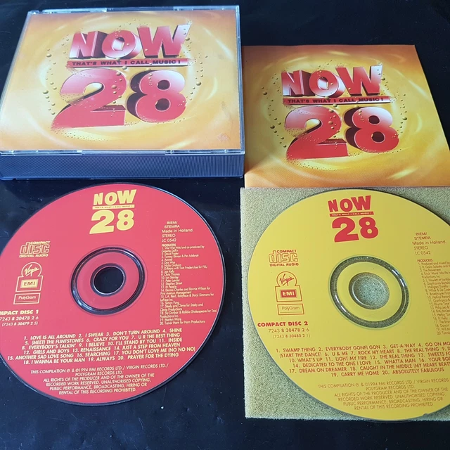NOW THAT'S WHAT I Call Music 28 (1994) 2-Cd: Original Fat Case Box £2. ...